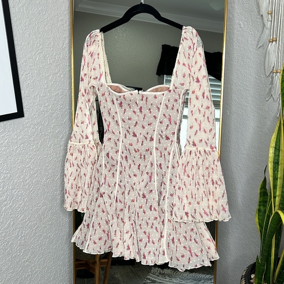 House of CB | Dresses | House Of Cb Analissa Vintage Cream Rose Print ...